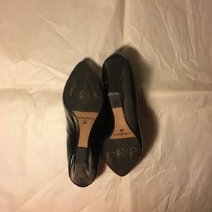 Halogen | Shoes | Halogen Shoes Size 6 Patent Leather Black Wedge ...